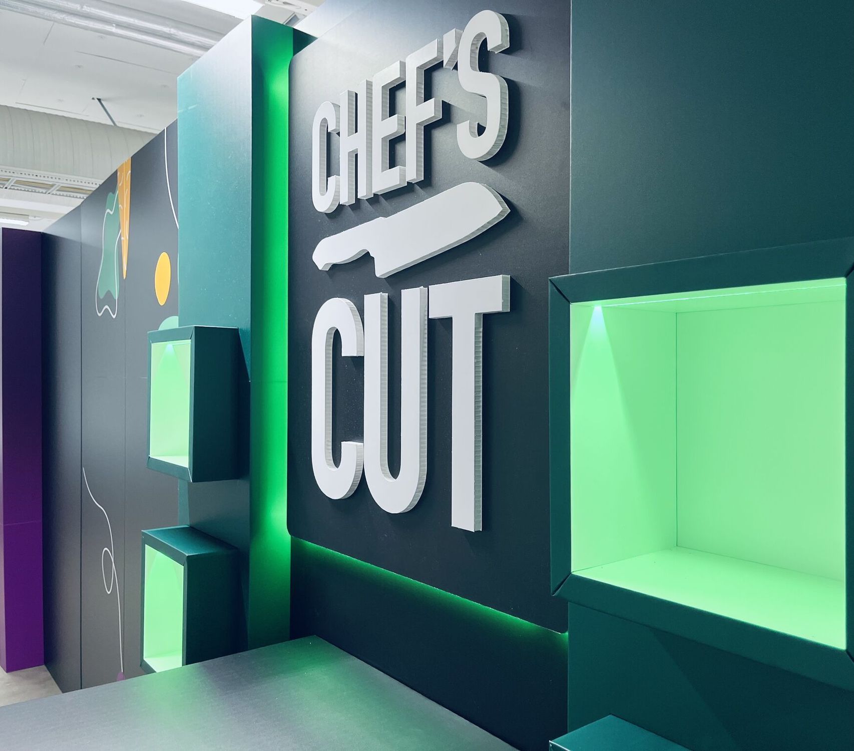 Chef’s cut: A sustainable and modular exhibition stand for Dole Nordic